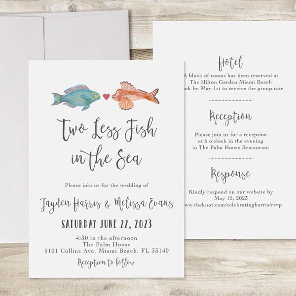 Fish Theme Wedding - Etsy