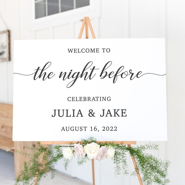 Welcome to the Night Before Print - Etsy
