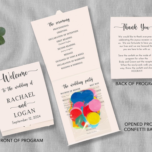 Program Holder - Etsy