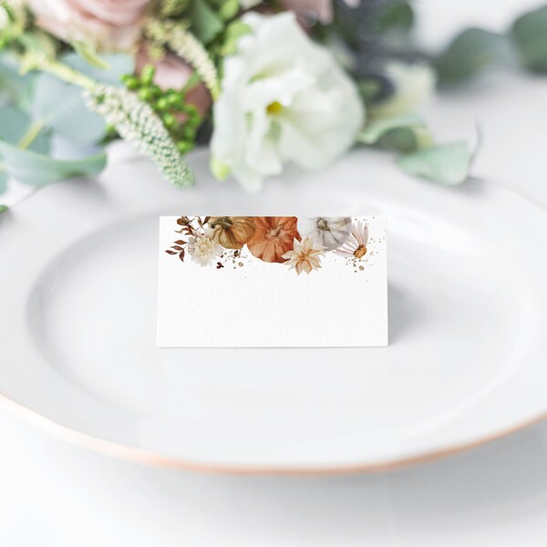 Autumn Place Cards - Etsy