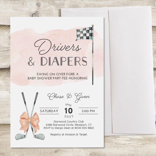 Golf Baby Shower - Etsy