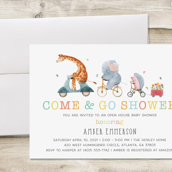 Open House Baby Shower Invitation - Etsy