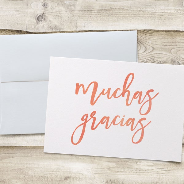 Gracias Thank You - Etsy
