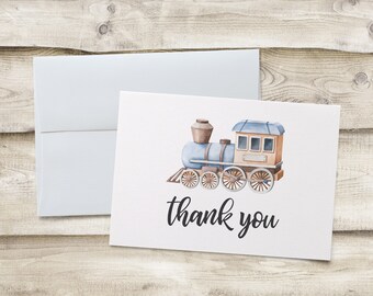 Vintage Train Notecards Set of Ten - Etsy