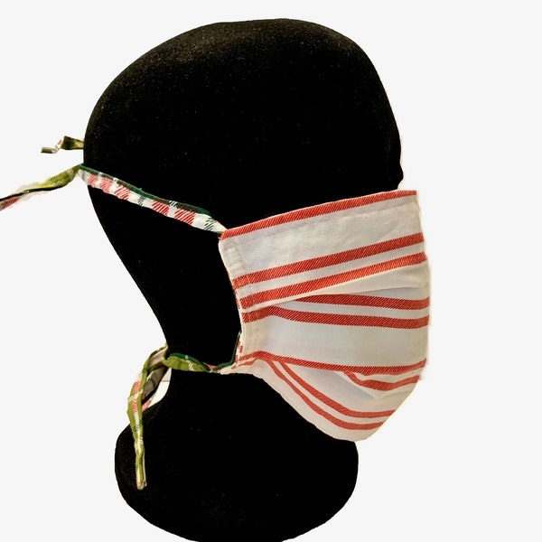 Tie Back Face Mask - Etsy