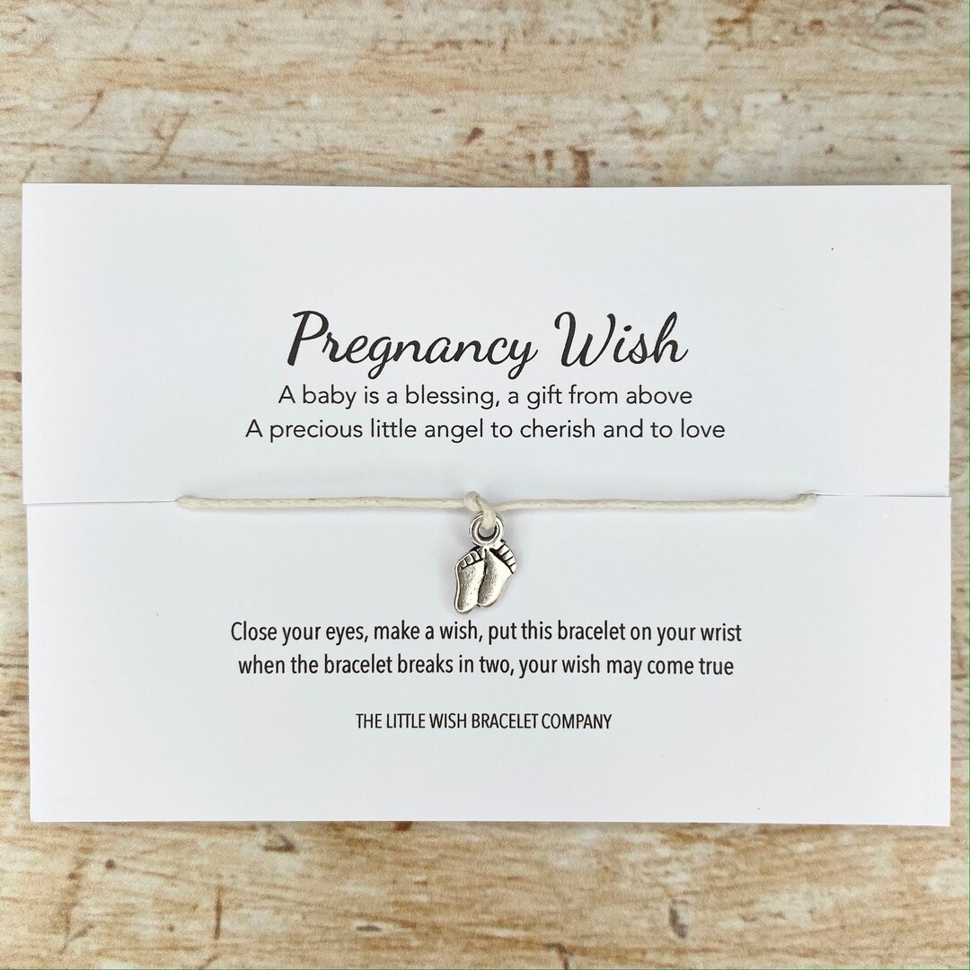 PREGNANCY Wish With Poem Congratulations MUM to BE Wish Card - Etsy
