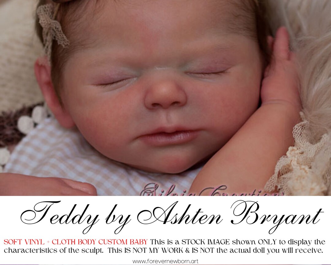 Reborn Baby hyper-realistic Reborn Doll Teddy by Ashten Bryant 19full ...