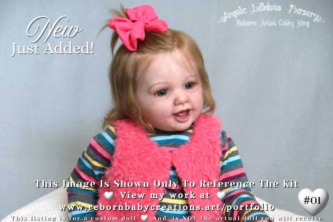 Ultra-realistic Toddler Reborn Nele by Sigrid Bock (24"+full Limbs) - Etsy