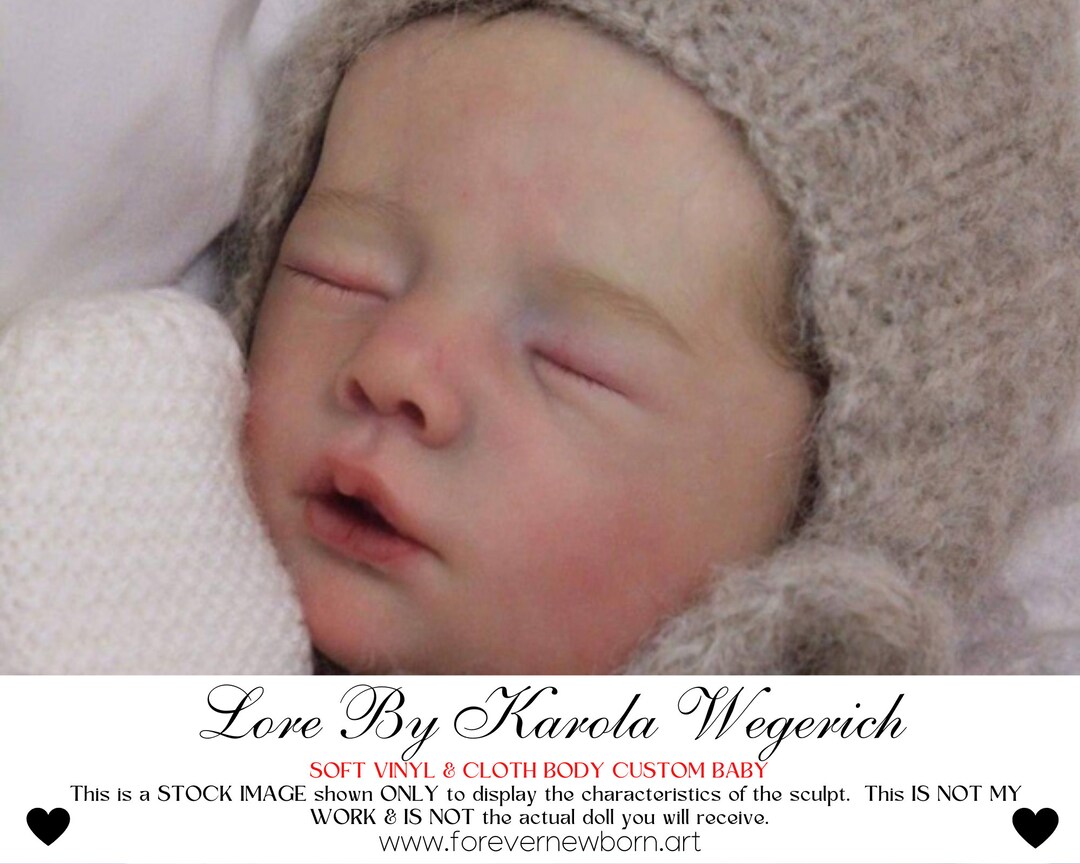 Reborn Baby hyper-realistic Reborn Doll Lore by Karola Wegerich 20full ...