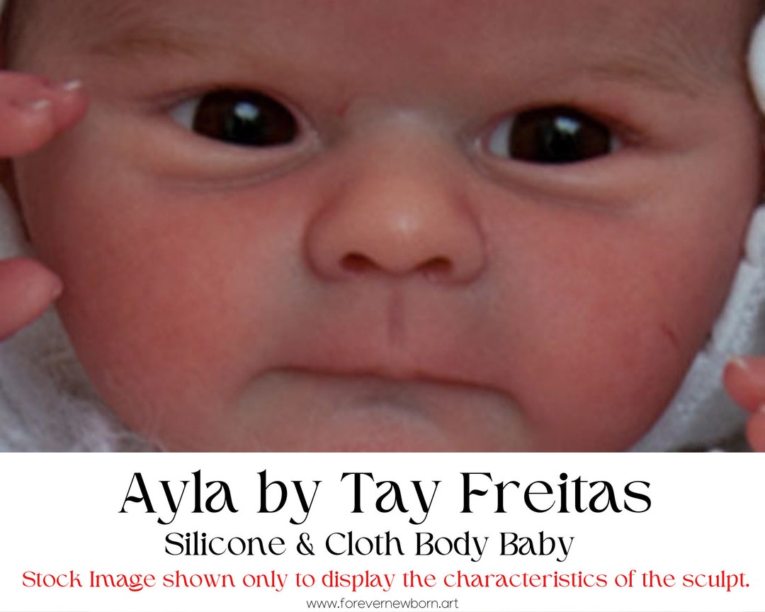 Silicone Baby Ayla by Tay Freitas 16 Full Limbs With Cloth Body ...