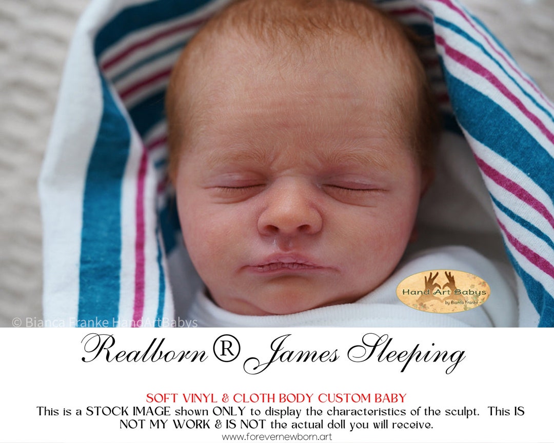 Custom Reborn Baby Realborn® James Sleeping Reborn Doll - Etsy