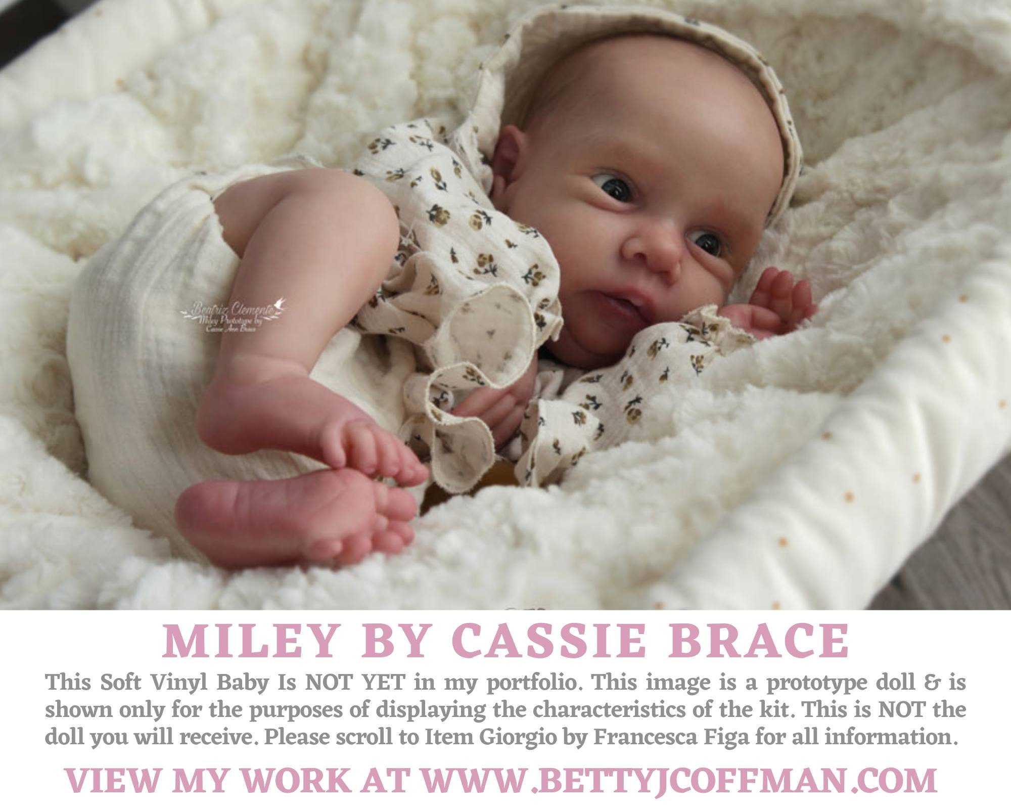 Doll & Model Making Craft Supplies & Tools Materials Miley by Cassie ...