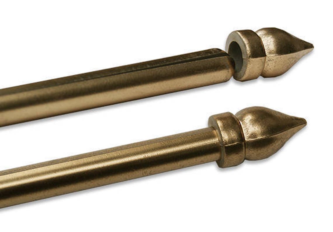 New DIY Gold Scroll Rods - Etsy