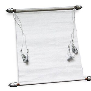 Handmade White Silk Paper Scroll Invitation With Box/envelopes - Etsy
