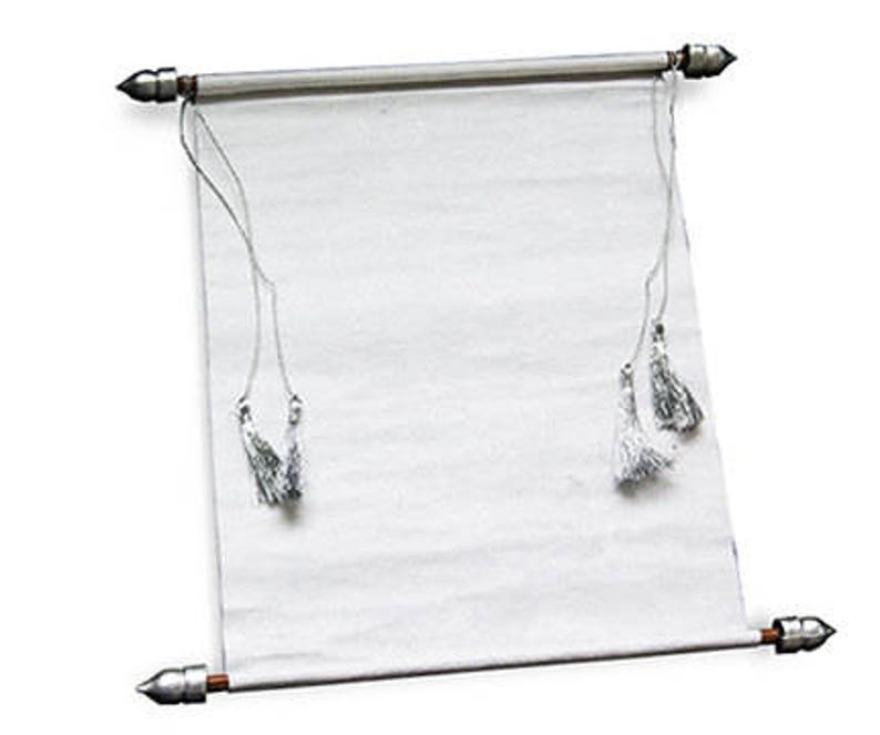Handmade White Silk Paper Scroll Invitation With Box/envelopes - Etsy