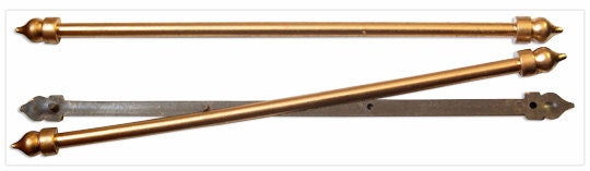 DIY Gold Scroll Rods Gold Tassel With Decorative Gold Box - Etsy