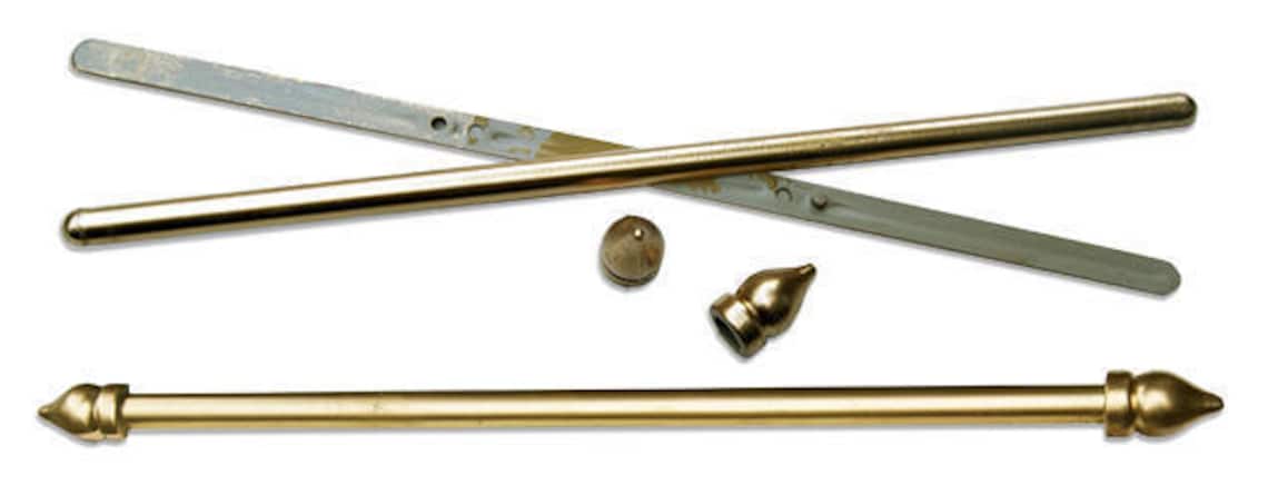 New DIY Gold Scroll Rods - Etsy