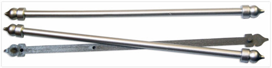 Silver Scroll Rods to Create Customized Messages and Invites Set - Etsy