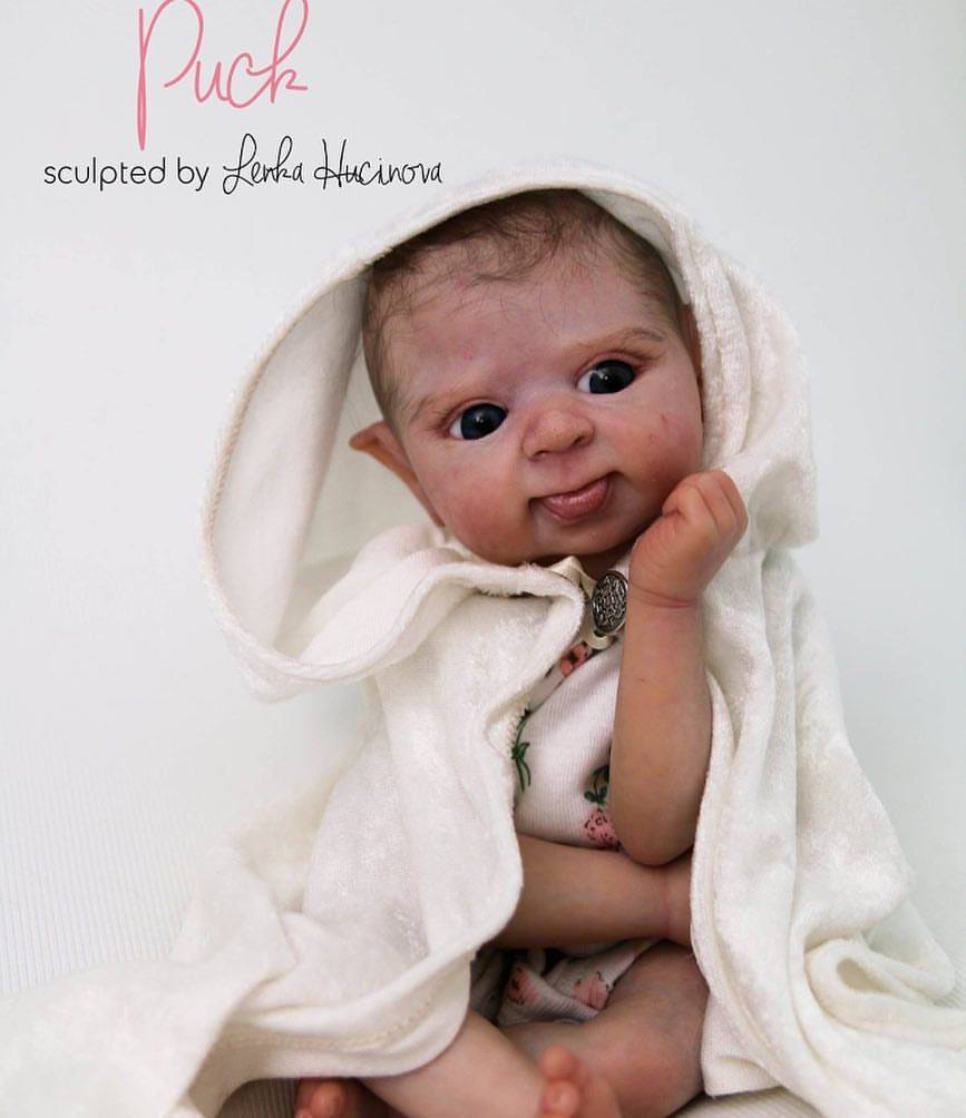 Puck Reborn Elf Doll Kit by Lenka Polacek Hucinova >>kit Only unpainted