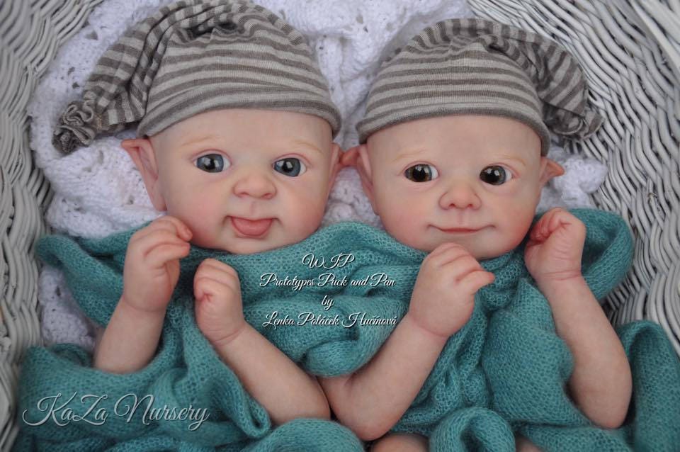 Puck Reborn Elf Doll Kit by Lenka Polacek Hucinova >>kit Only unpainted