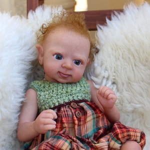 Puck Reborn Elf Doll Kit by Lenka Polacek Hucinova >>kit Only unpainted