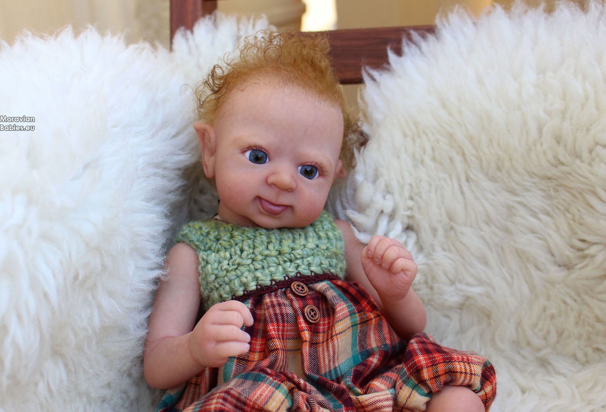 Puck Reborn Elf Doll Kit by Lenka Polacek Hucinova >>kit Only unpainted