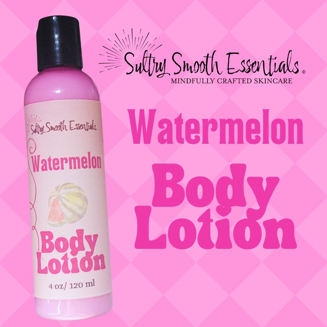 Watermelon Body Lotion - Refreshing Summer Scent! - Etsy