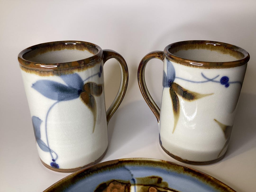 Sam Scott Pottery Three Piece Set. - Etsy