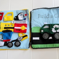 Car Pattern PDF Sewing Pattern Felt Car Pattern Transportation Felt Toy ...