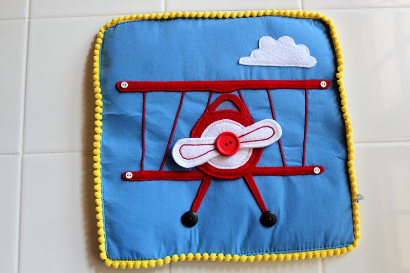 Felt Airplane Things That Go Quiet Book PATTERN - Etsy