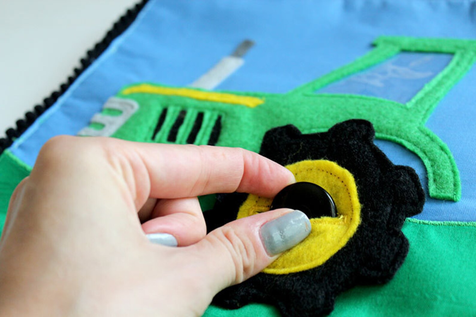 Felt Tractor Things That Go Quiet Book PATTERN - Etsy