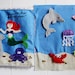 Mermaid Under the Ocean Felt Quiet Book Princess Page PATTERN - Etsy