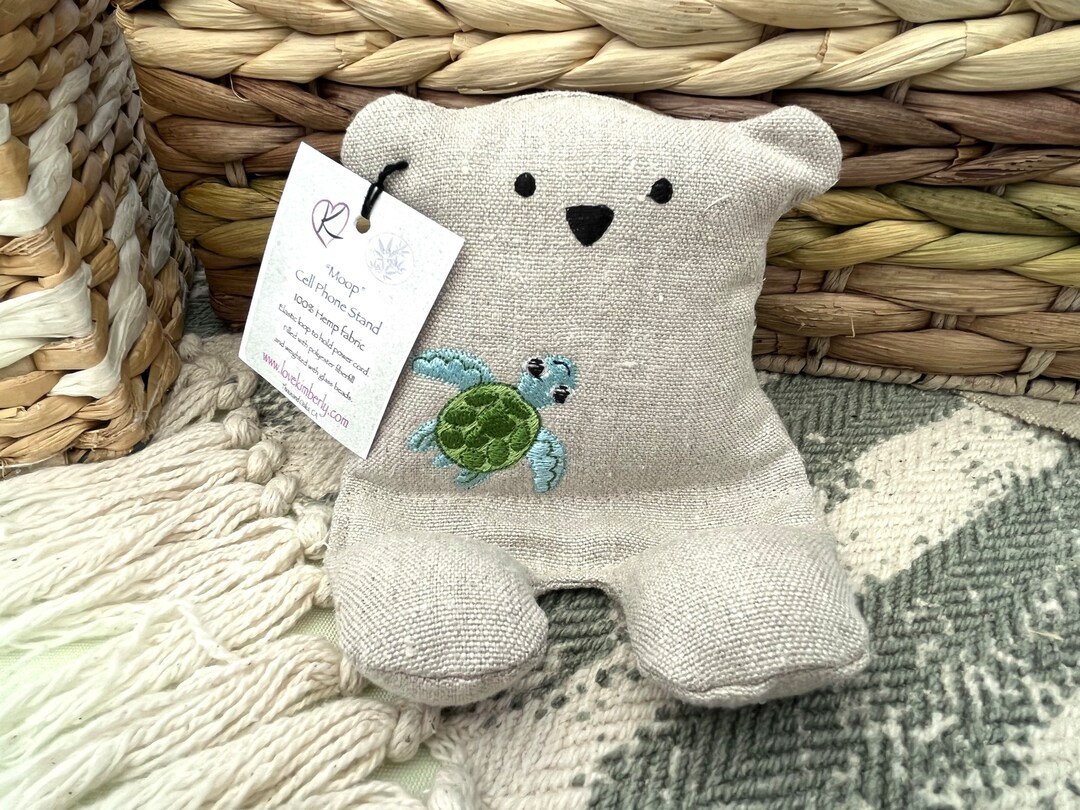 Cell Phone Stand, Sea Turtle, Ocean, Turtle, Embroidered Teddy Bear ...