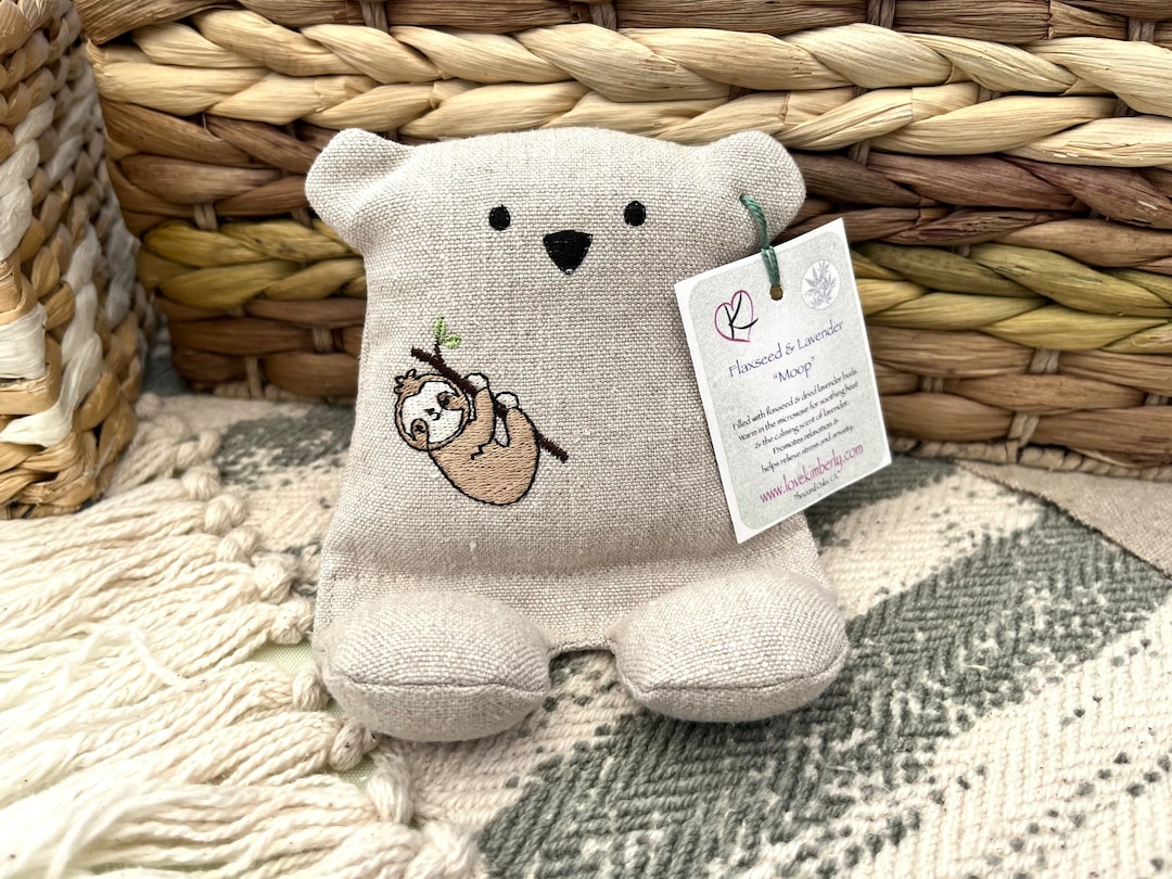 Cell Phone Stand, Sloth, Embroidered Teddy Bear, Phone Pillow, Bear ...