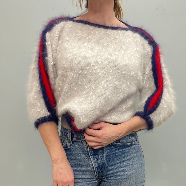 Angora Sweater - Etsy