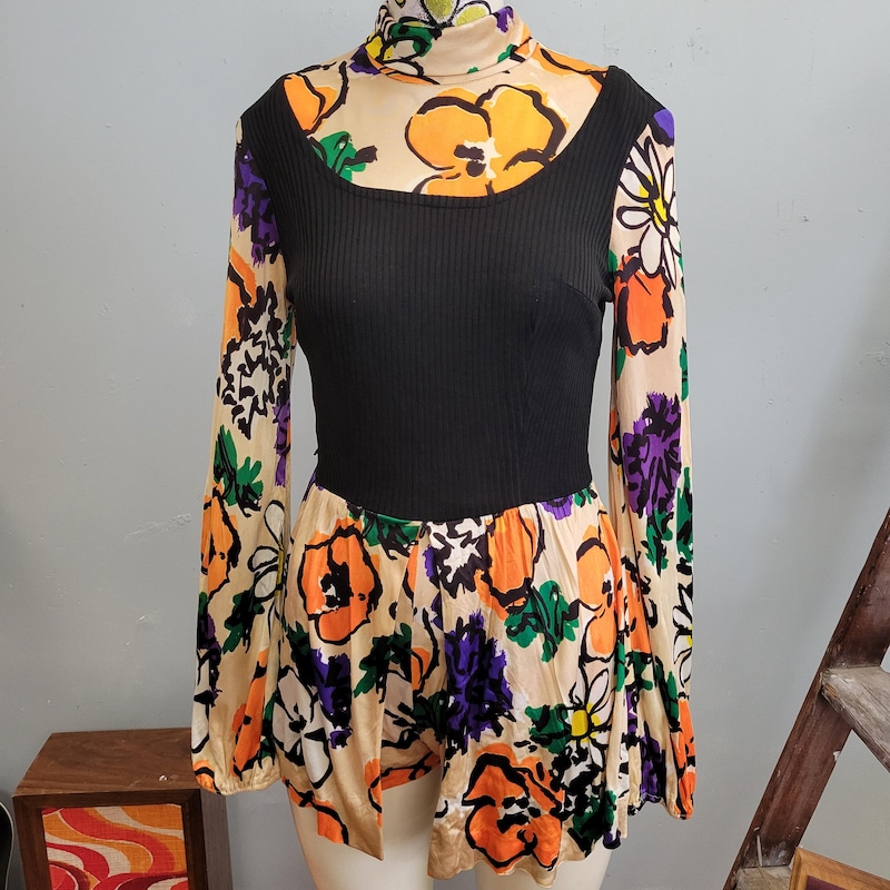 1970s Dress Autumn - Etsy