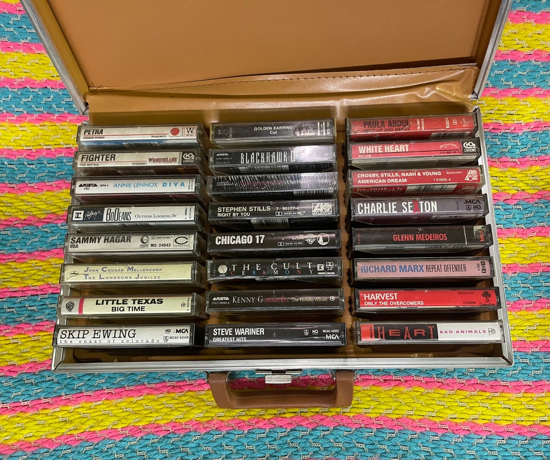 Lot of 24 Cassette Tapes / 80s 90s Pop Rock / Rap Tapes / Craft ...