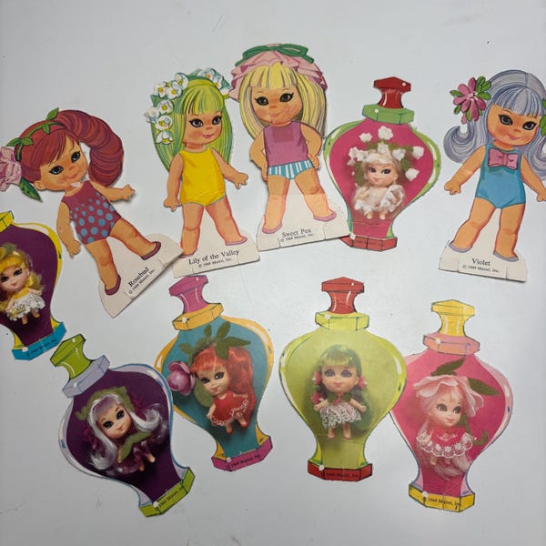 Vintage Little Kiddles Dolls 1960s - Etsy