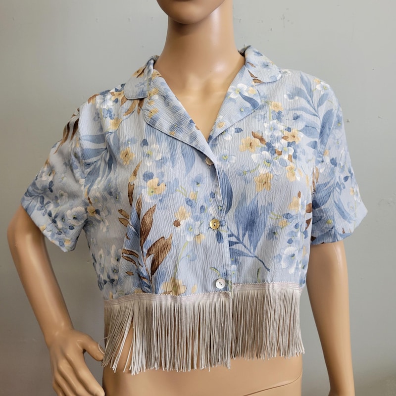 Fringe Blouse - Etsy