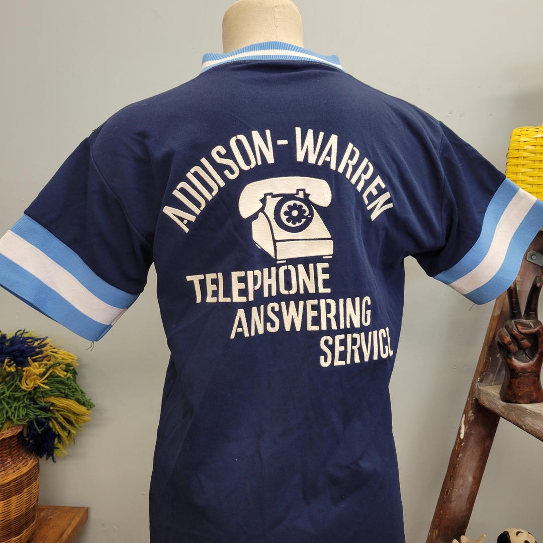 Vtg 70s RETRO TELEPHONE COMPANY Uniform / Vintage New Era Knitting ...