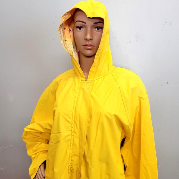 80s Rain Jacket - Etsy UK