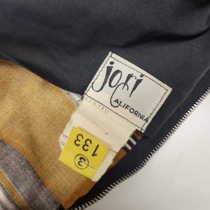 Vtg 60s NEUTRAL STRIPED DRESS // Vintage Jori California Womens Medium ...