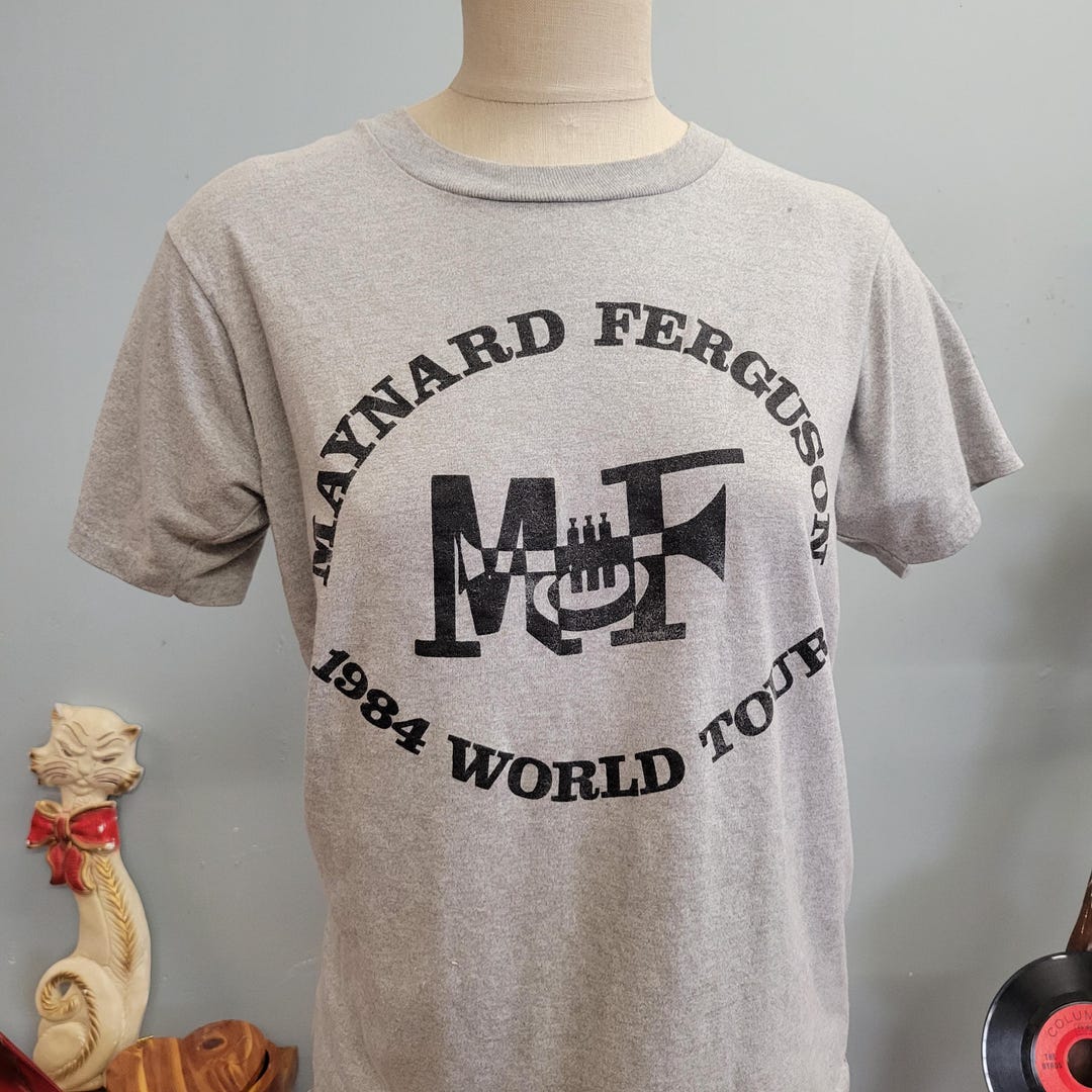 Vtg 80s MAYNARD FERGUSON TSHIRT // Vintage Tour Shirt Screen Stars ...