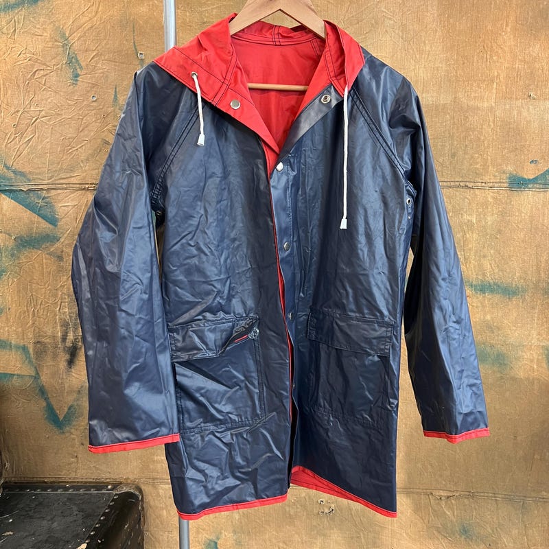 90s Rain Jacket - Etsy UK