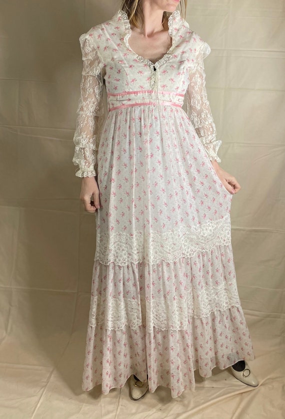 vintage prairie dress Gunne Sax - Gem