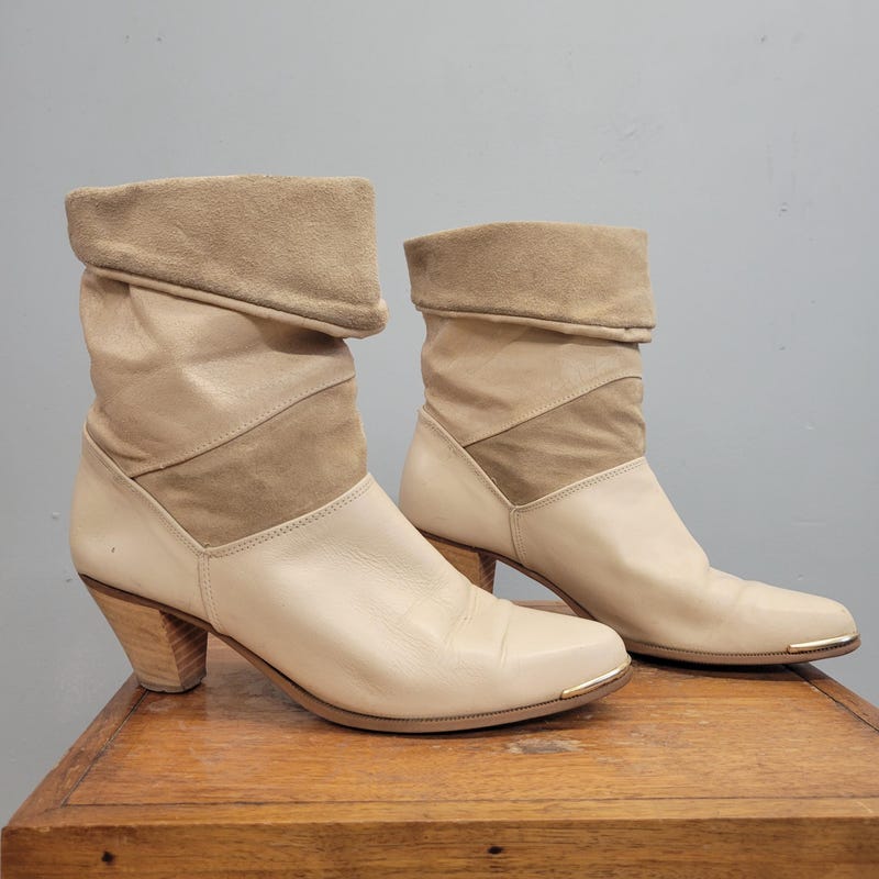 Italian Leather Booties - Etsy