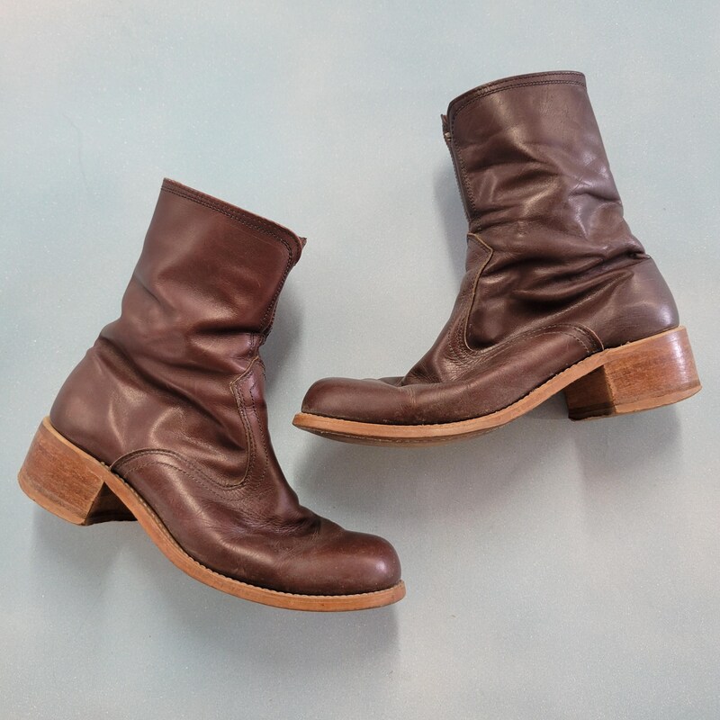 70s Mens Boots - Etsy