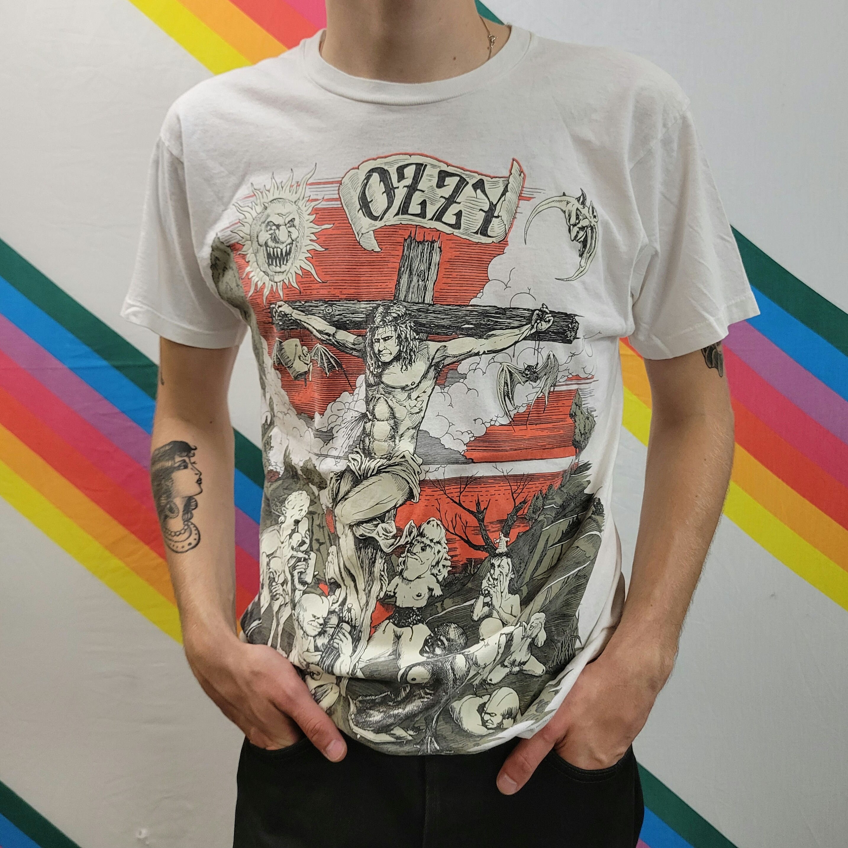 Vtg 90s OZZY OSBOURNE TSHIRT // 1991 Vintage Single Stitch Vtg 90s OZZY OSBOURNE TSHIRT // 1991 Vintage Single Stitch