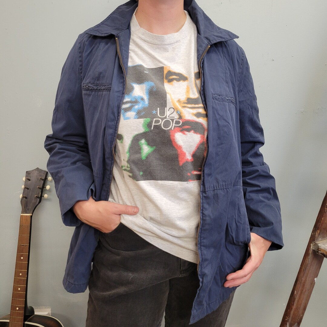 Vtg 80s USN UTILITY JACKET // Vintage United States Navy Marinea Usmc ...