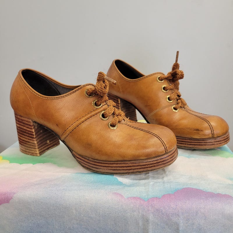 Wood Stacked Heels - Etsy